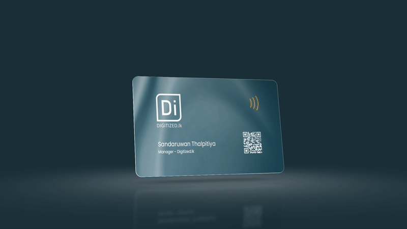 NFC Digital Business Cards | Digitized.lk